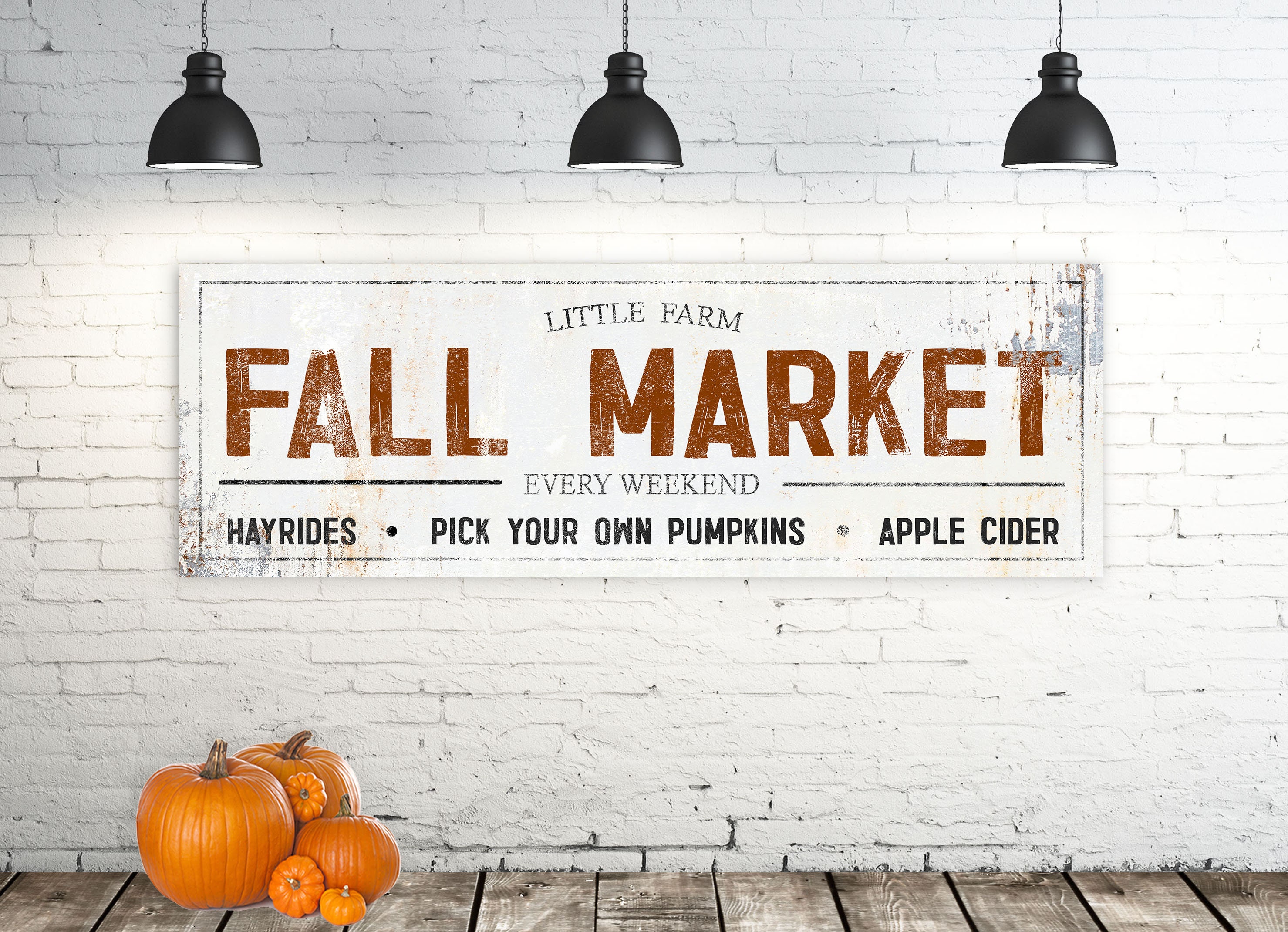 Fall Market Sign Farmhouse Fall Signs Large Farmhouse Kitchen | Etsy
