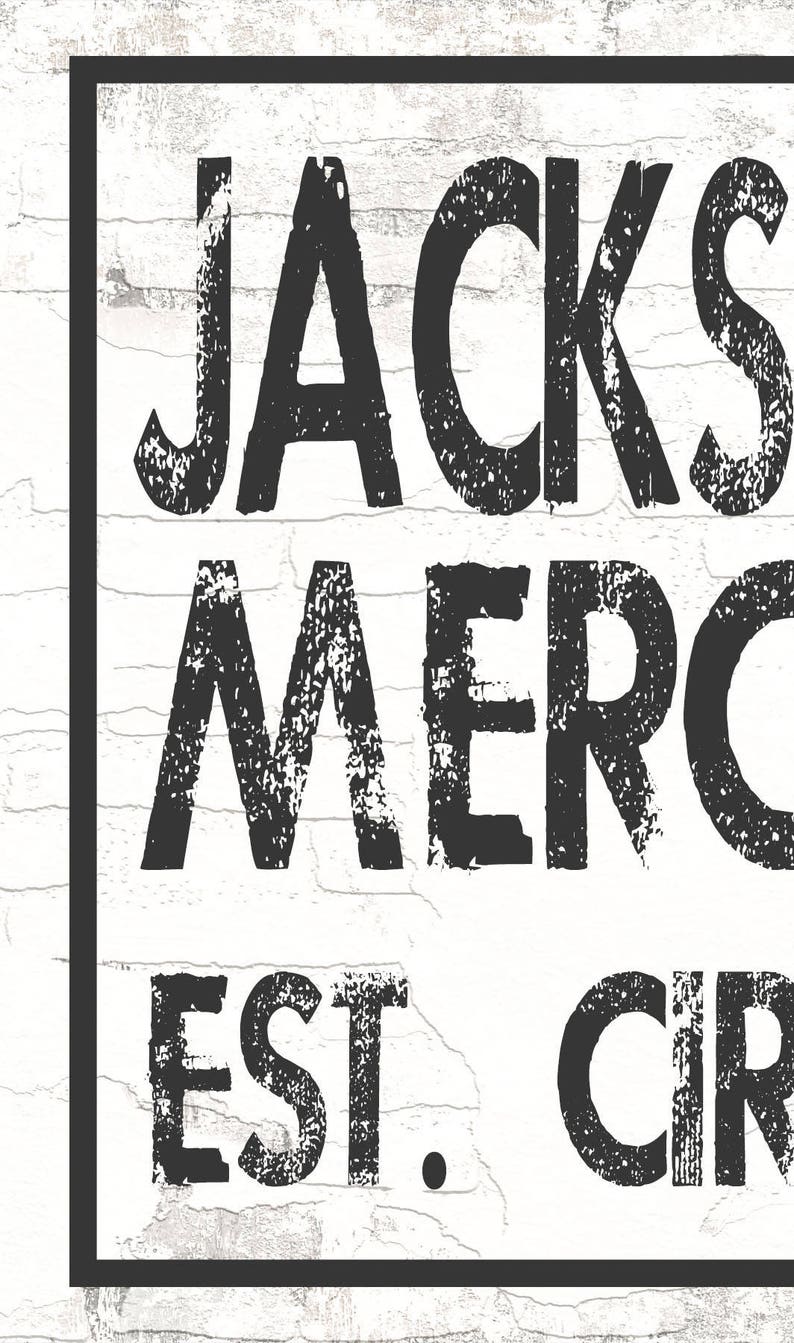 Est Family Name Signs Gift for Her Rustic Farmhouse Name Signs - Etsy