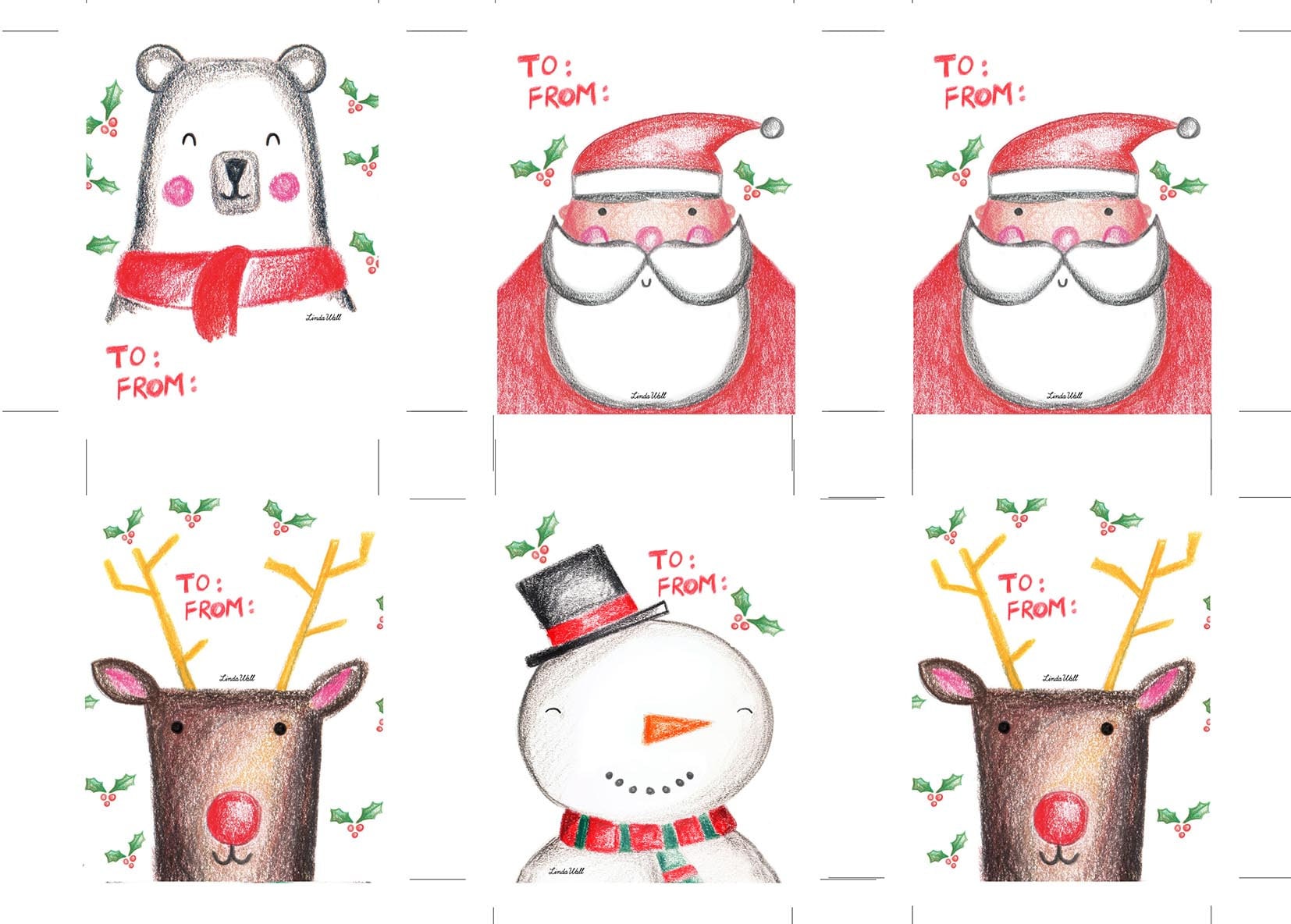 Digital Print Download Christmas Art Images Christmas Gift - Etsy