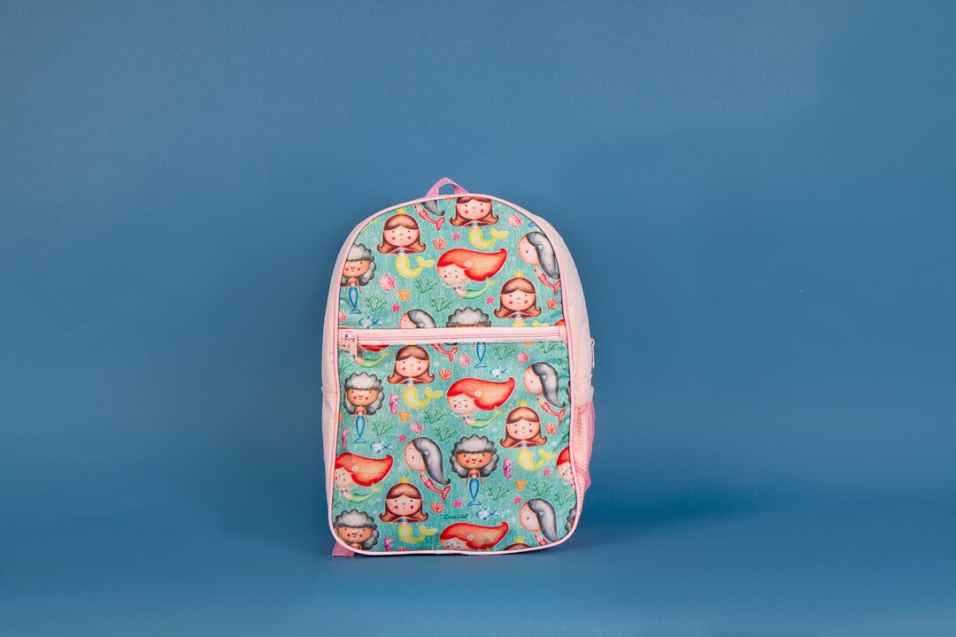 Mermaid Backpack, Kids School Bag, Backpack for School, Early Years ...