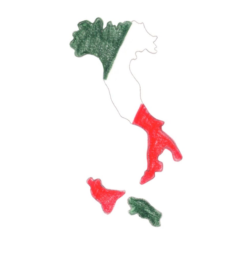 Italy Wall Art for Kids Room Decor, Italian Stickers for Rome Fans ...