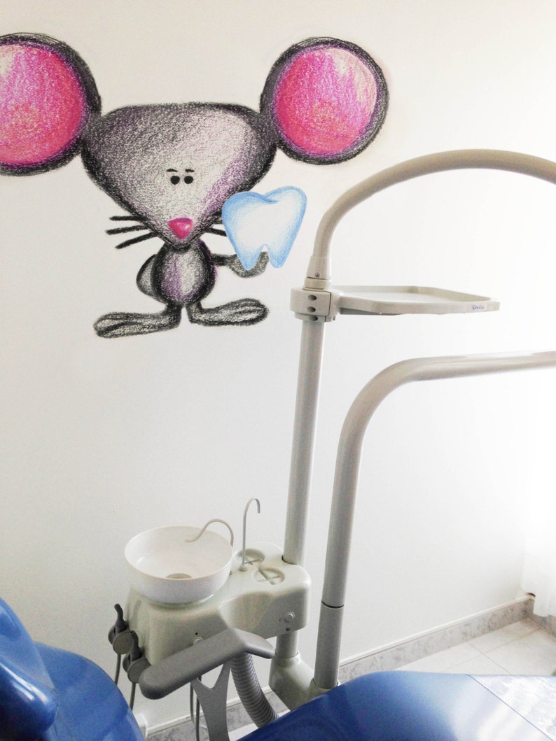 Dental Office Decor for Hygienist, Dental Art Wall Decal Perfect for ...