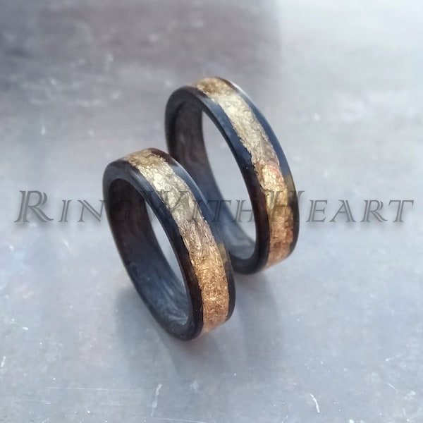 Gold Leaf Ring - Etsy
