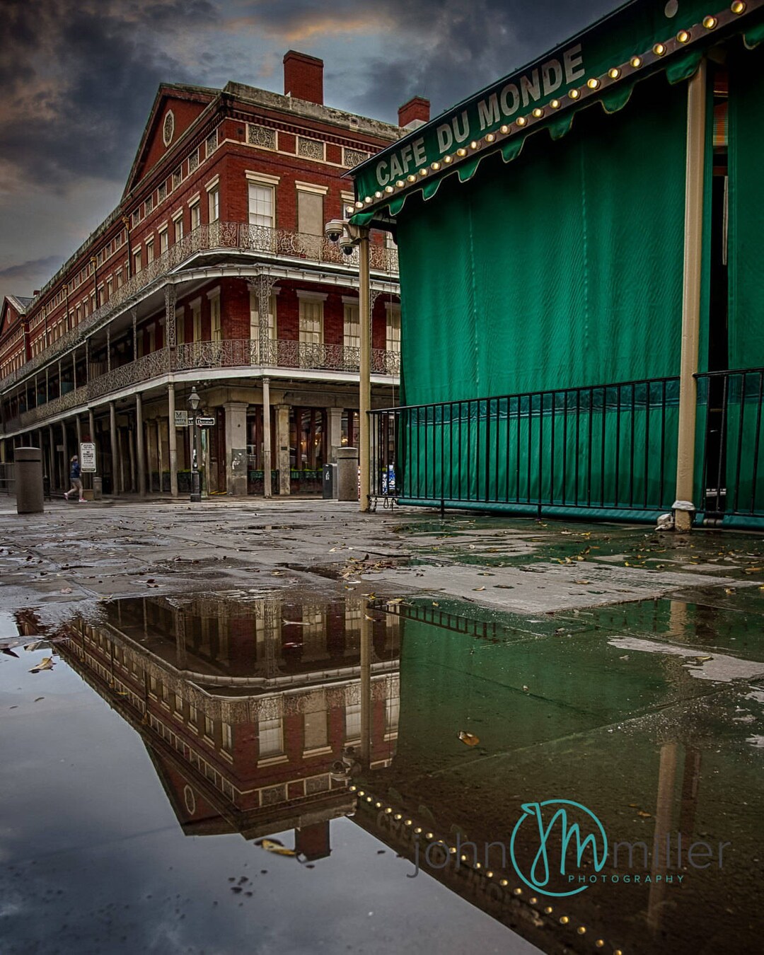 Cafe Du Monde, Cafe' Au Lait, Beignets, New Orleans Art, French Quarter ...