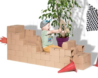 Mega Cardboard Building Blocks 60XXL GIGI Bloks Set Big