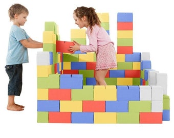 Cardboard Interlocking Blocks - Etsy