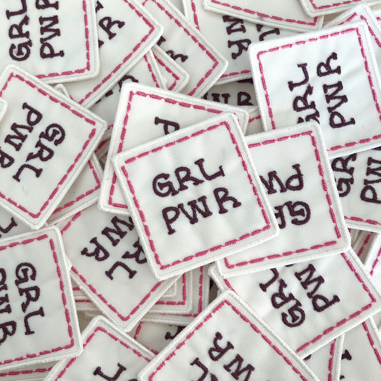 Patch Girl Power Feminist Patch Iron on Embroidered Patches - Etsy