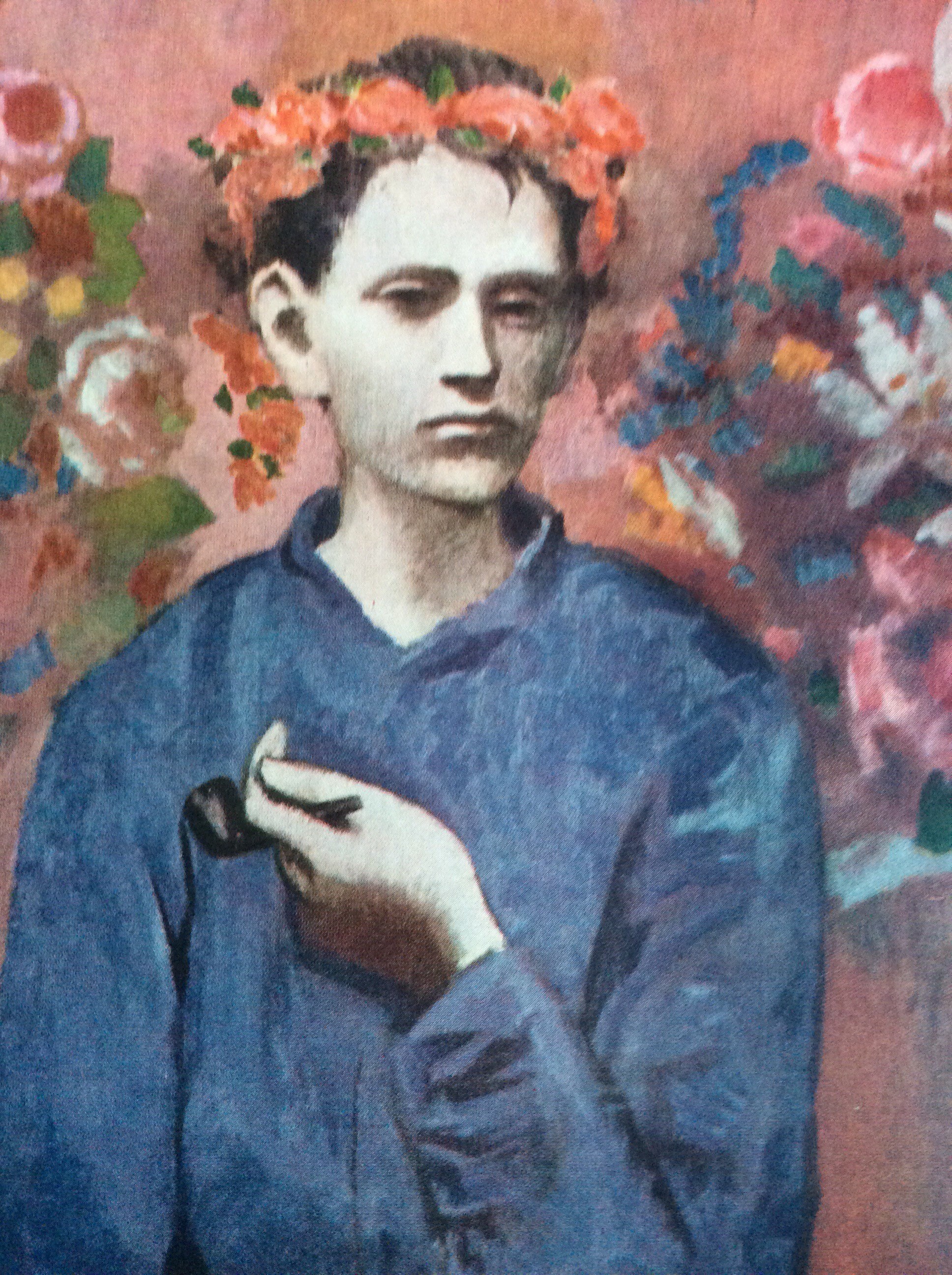 Ragazzo con Pipa Pablo Picasso cubismo fumare Picasso | Etsy