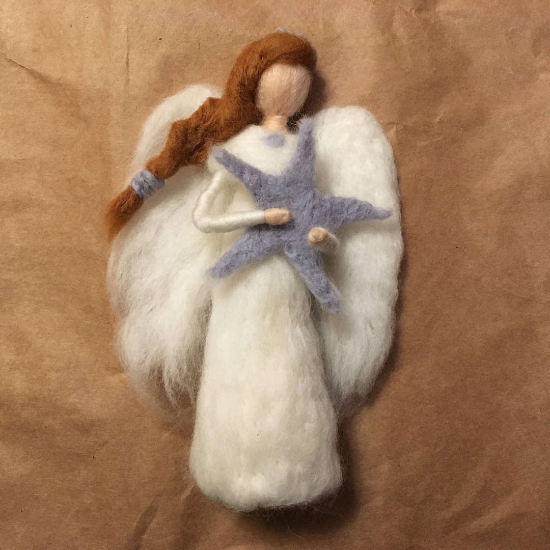 Angel Made to Order Needle Felted Angel Christmas Angel - Etsy