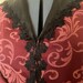 Renaissance Gown in Maroon and Black With Kirtle - Etsy