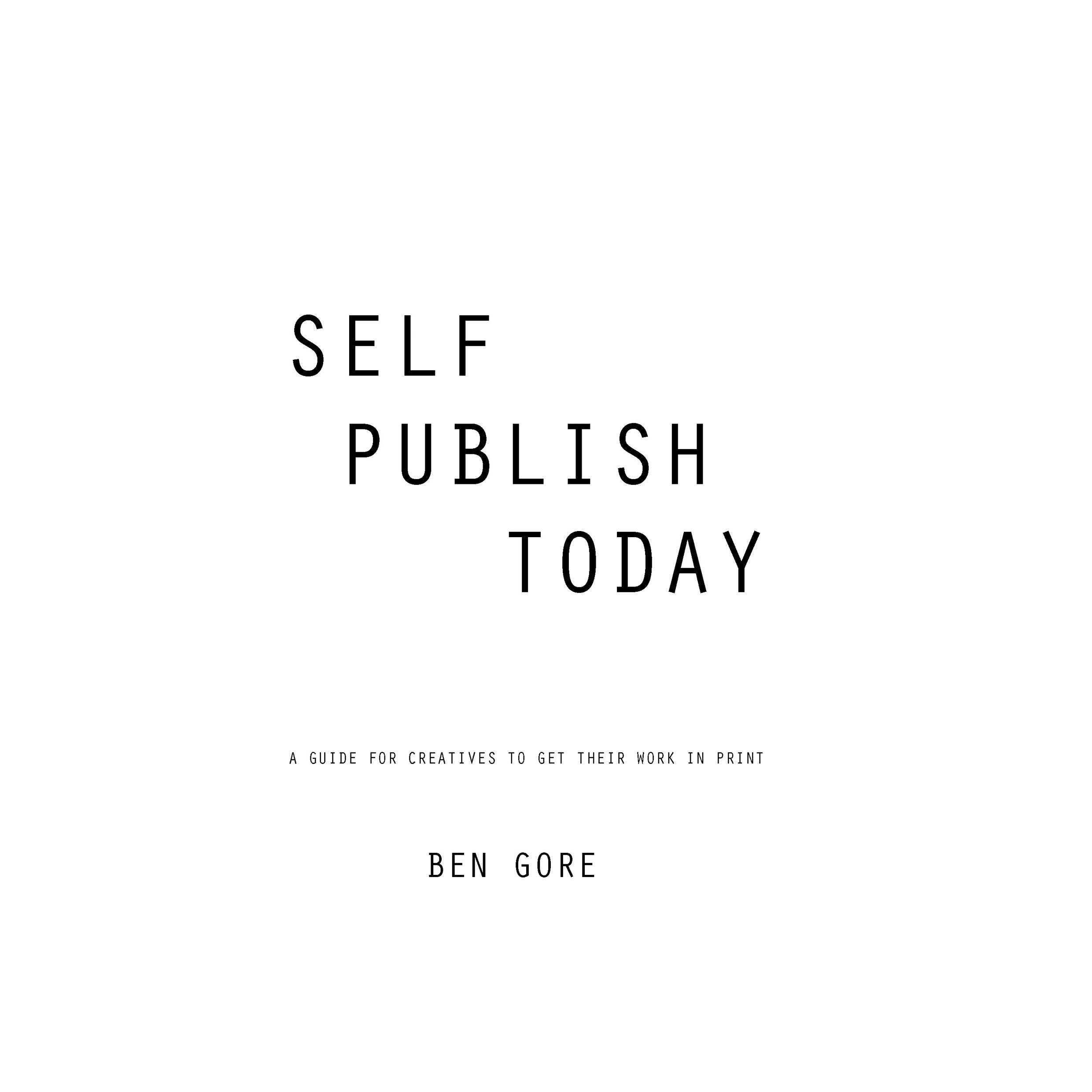 Self Publish Today A Guide for Creatives to Get Their Work - Etsy