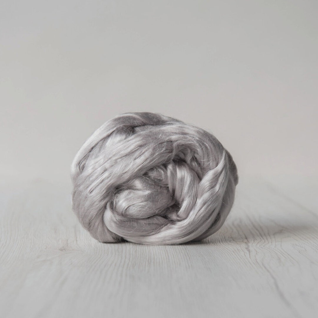 Mulberry Silk Top Cloud Gray - Etsy