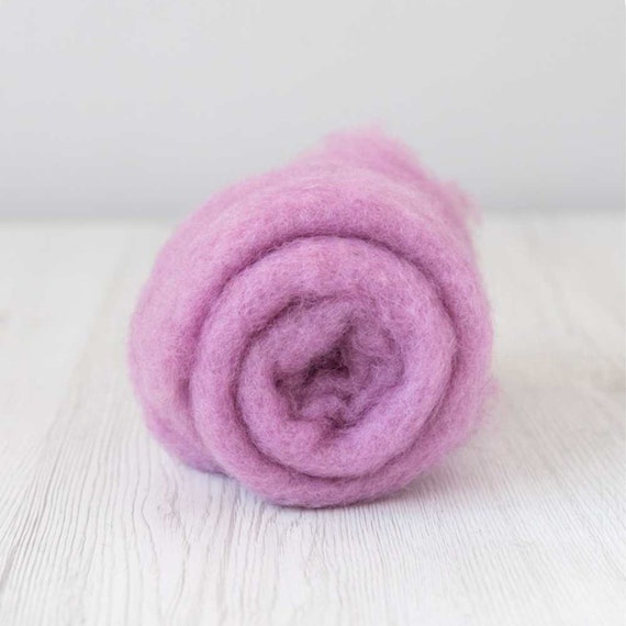 Carded Maori Wool Batt Primrose for Needle Felting DHG - Etsy