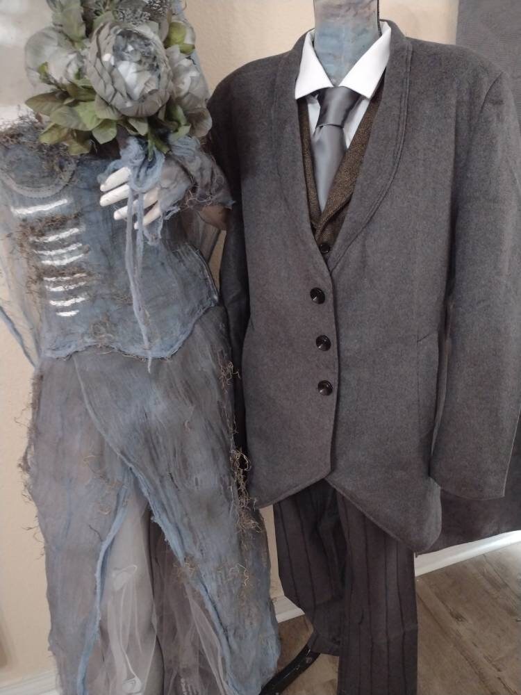 Custom Made Corpse Bride Costume His and Hers - Etsy