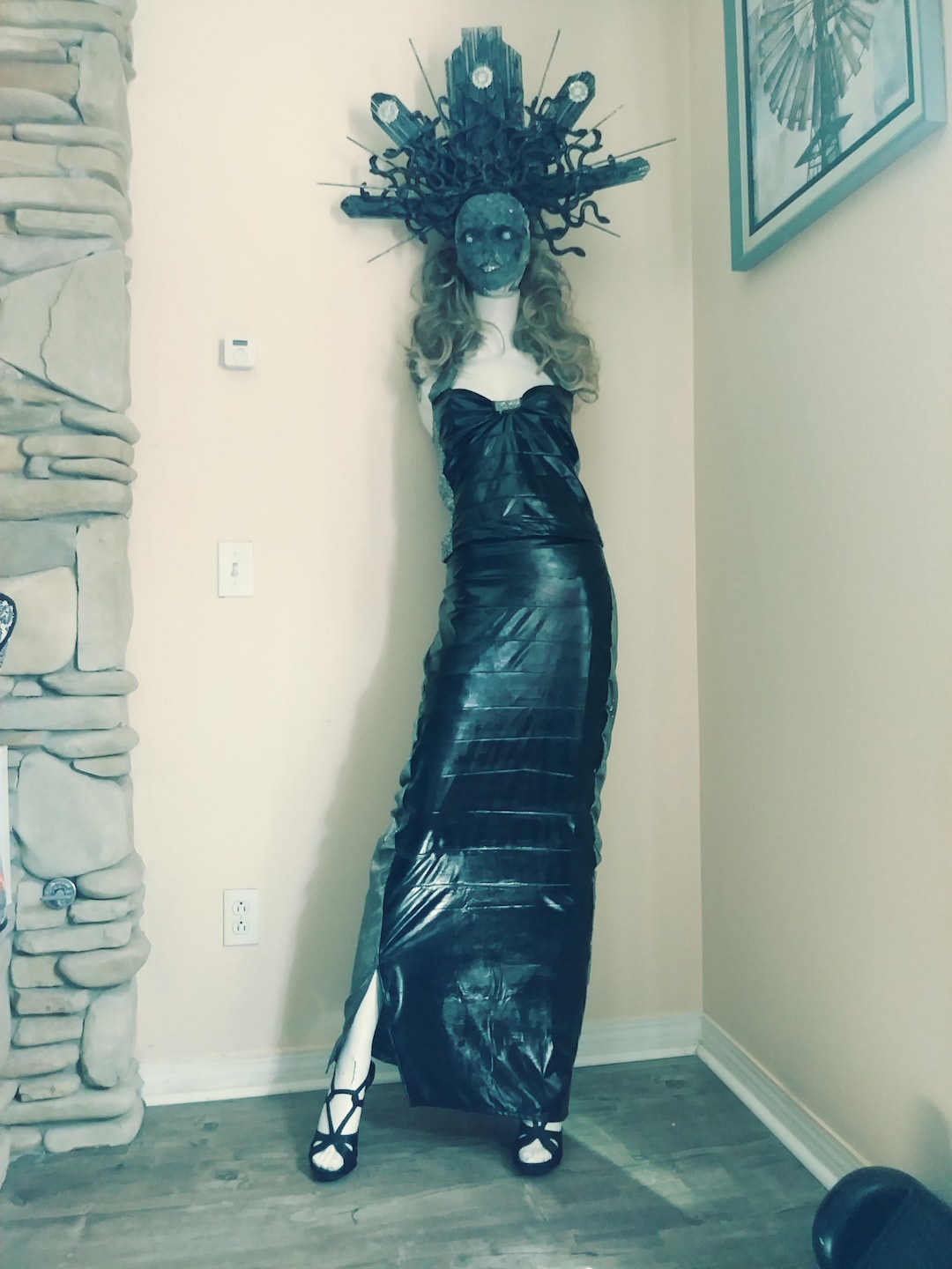 Custom Made Medusa Complete Costume With Headpiece - Etsy