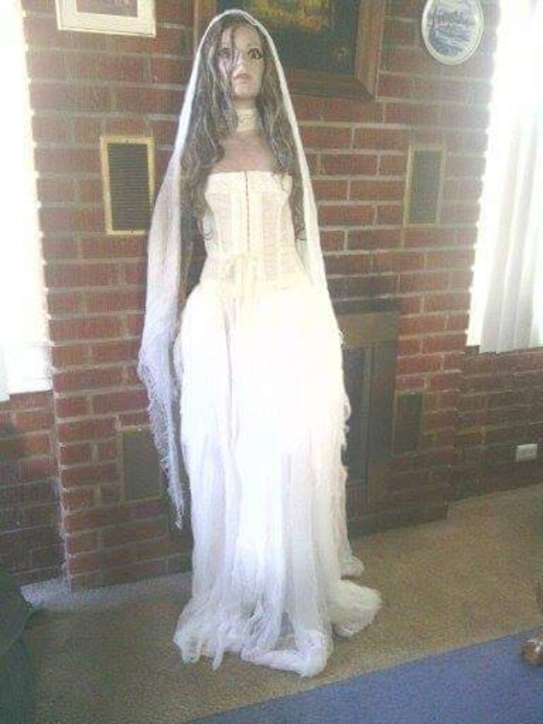 Custom Made Ghost Bride With Finger Tassels - Etsy
