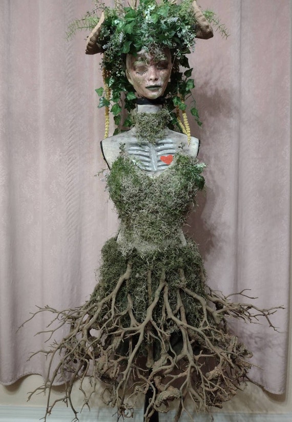 Dryad Costume Makeup