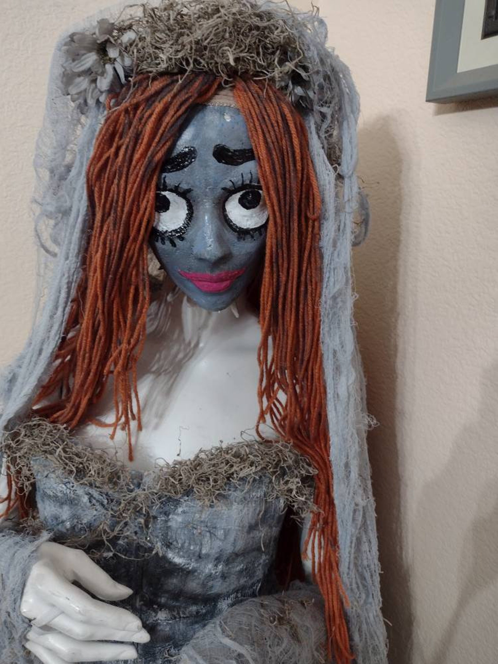 Corpse Bride Inspired Halloween Wedding Bouquet, Bouquet for Corpse ...