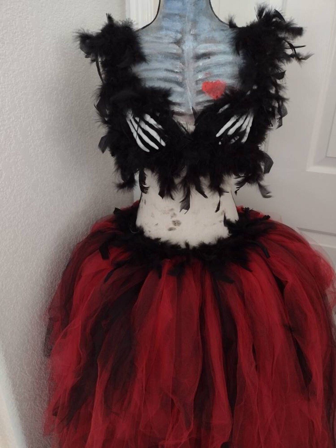 Day of the Dead EDM Raven Wear Customade TOP Only - Etsy