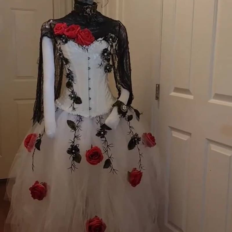 Corpse Bride Corset - Etsy
