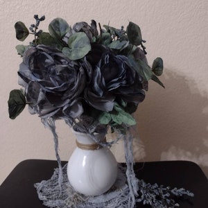 Corpse Bride Inspired Halloween Wedding Bouquet, Bouquet for Corpse ...