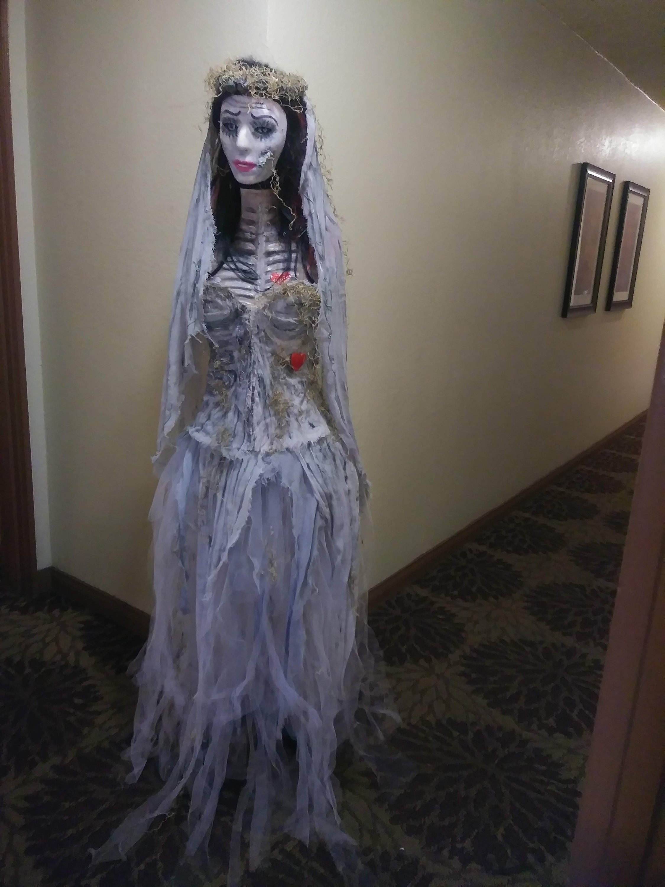 Custom made Emily Corpse Bride inspired corset costume Corpse | Etsy