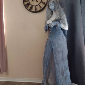 Custom Made Emily Corpse Bride Inspired Corset Costume, Corpse Bride ...