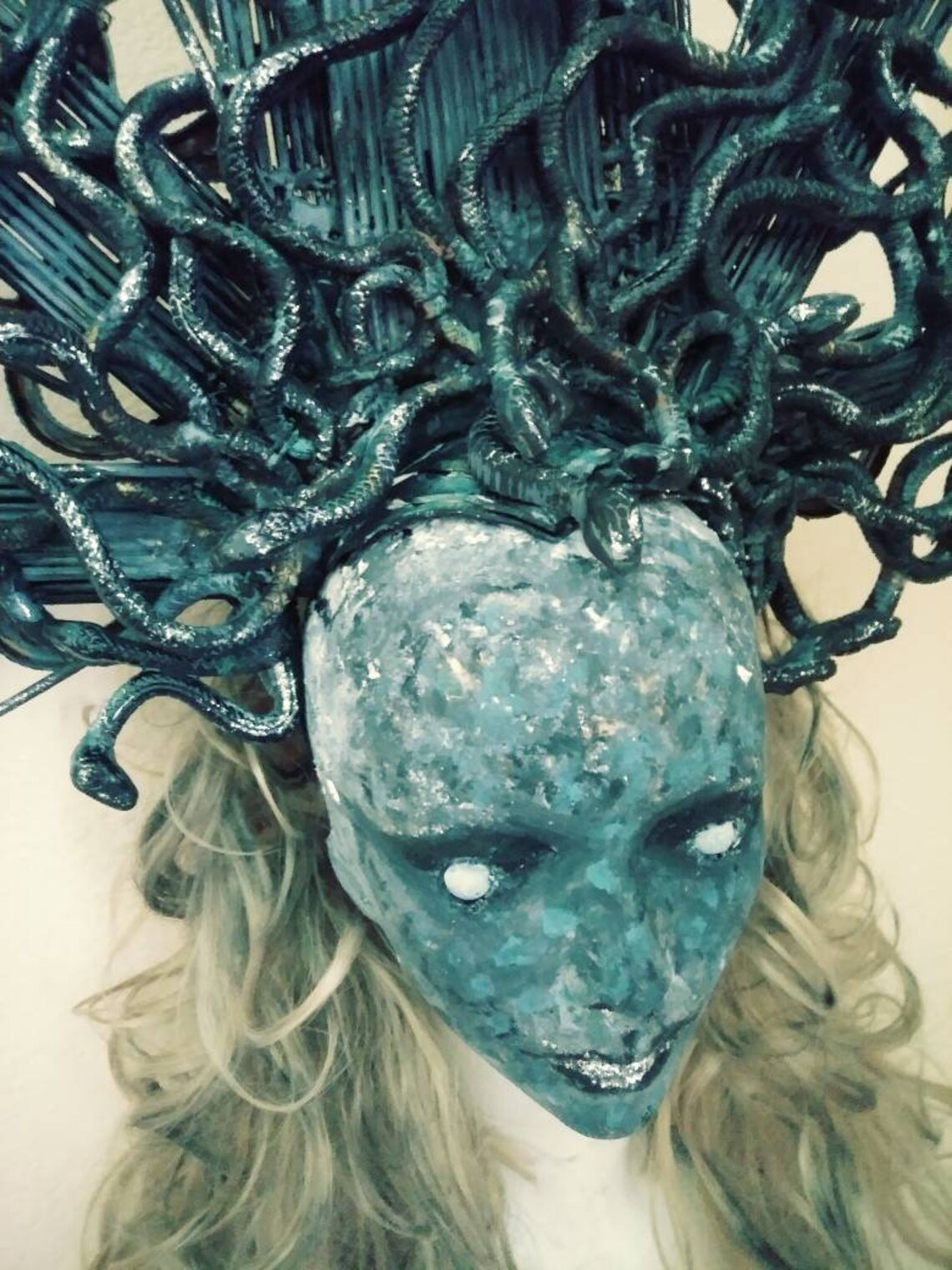 Custom Made Medusa Complete Costume With Headpiece - Etsy