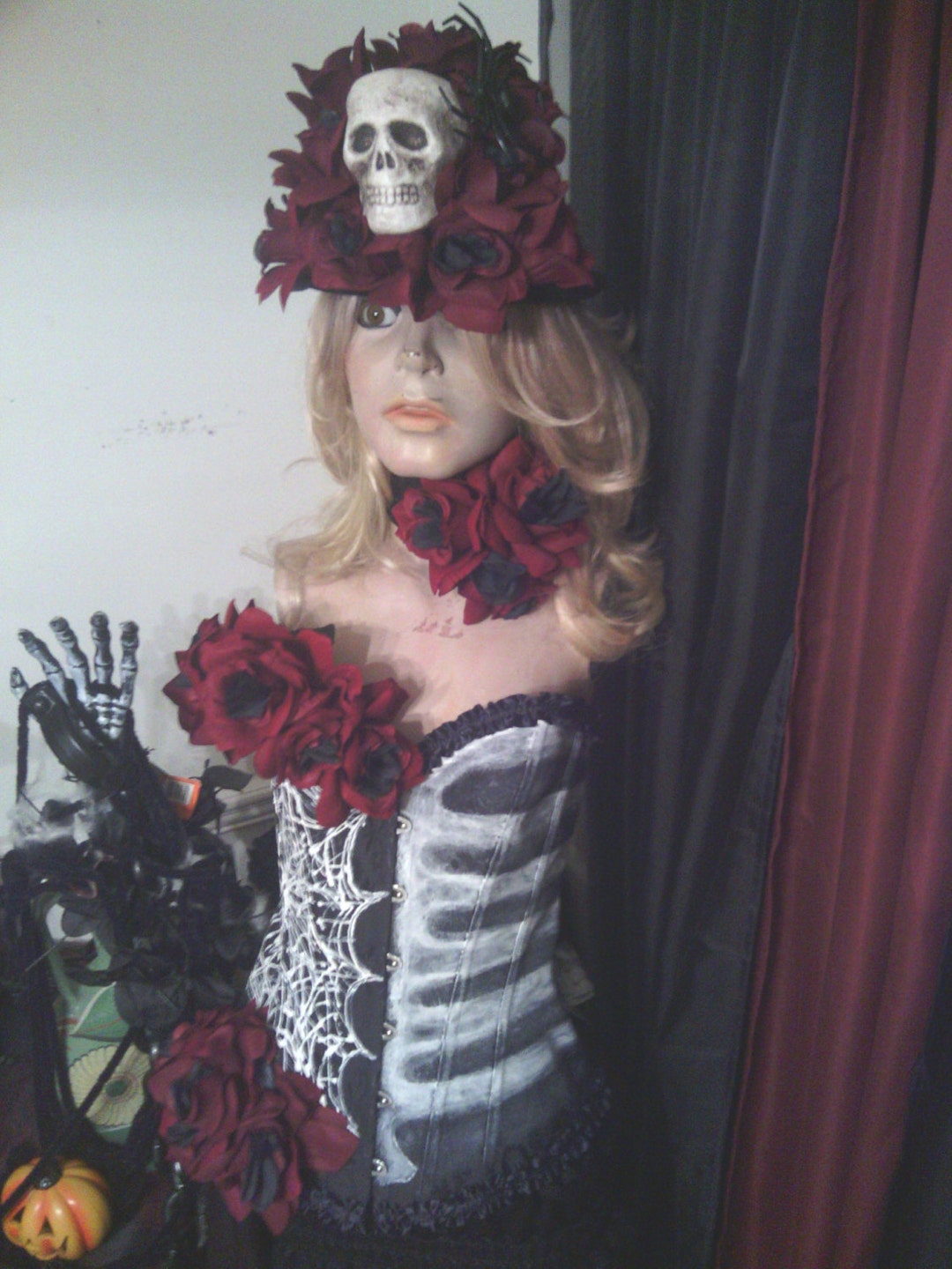 Custom Made Day of the Dead Sold by the Piece, Womens Costumes, Day of ...