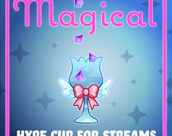 ANIMATED Crystal Jar Hype Cup for Twitch and Youtube Stream Cute Tip ...
