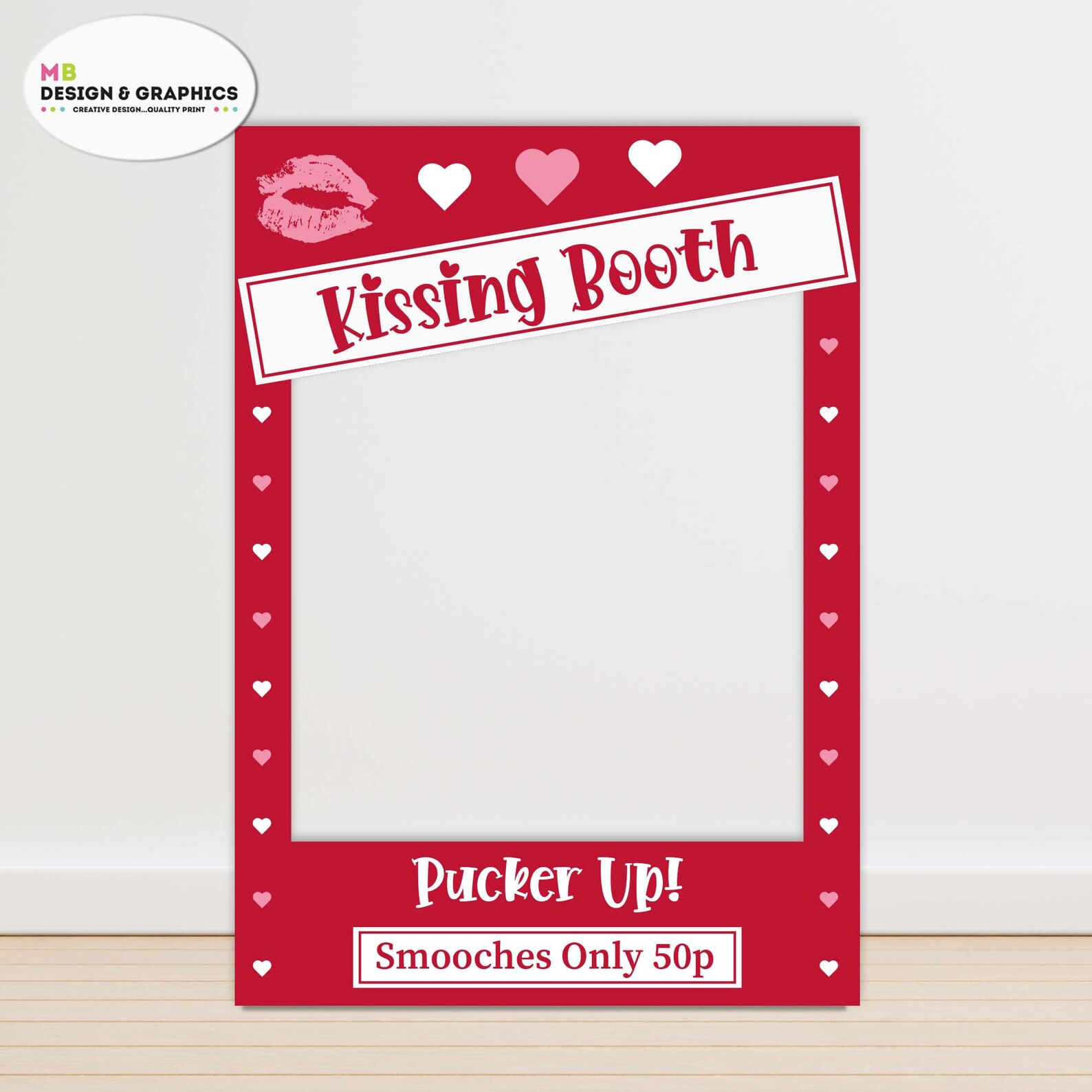 Kissing Booth Selfie Frame/ Kissing Booth / Selfie Frame / - Etsy UK