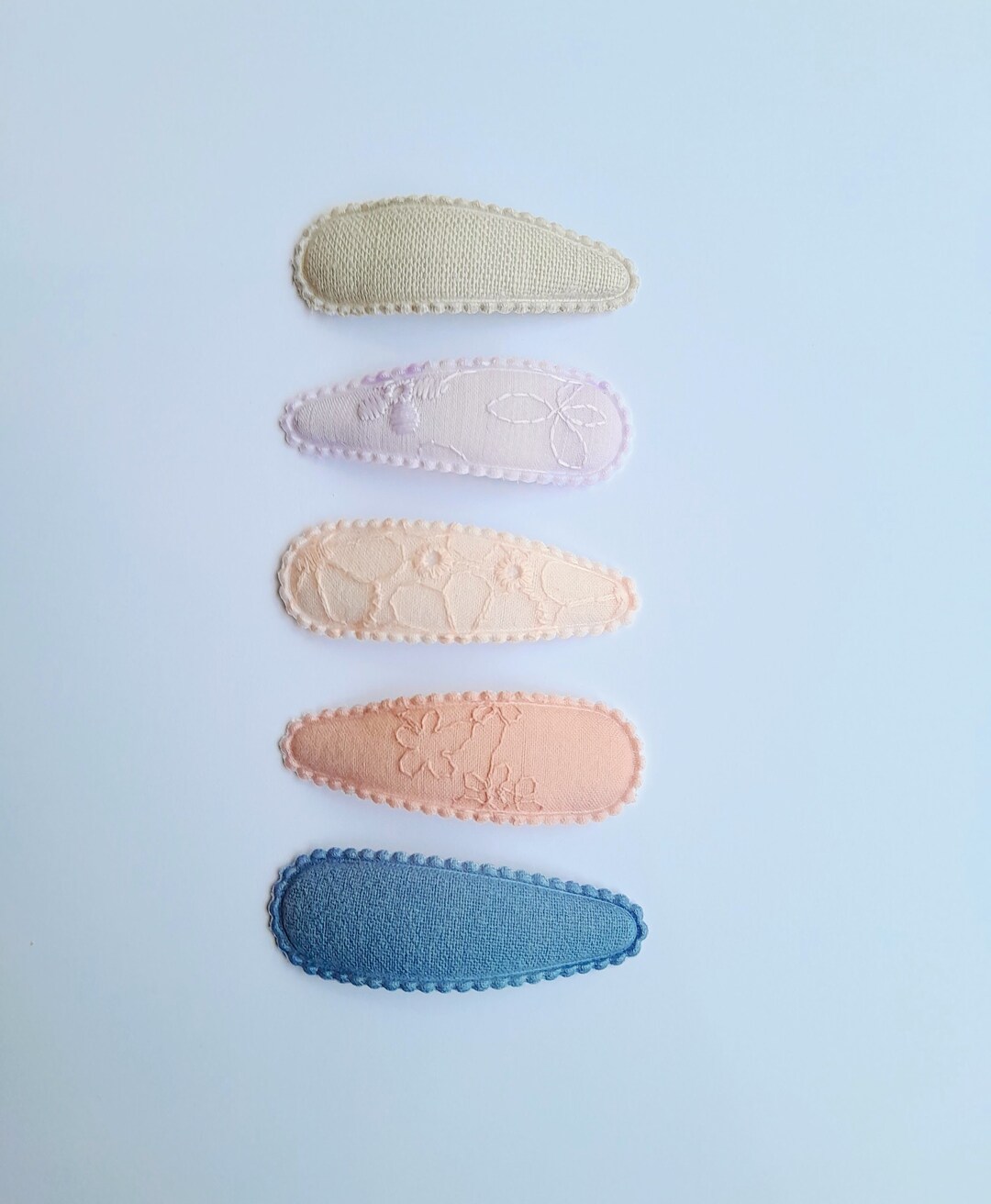 Toddler Barrettes, Fabric Snap Clips, No Slip Hair Clip, Hair Clip Gift ...