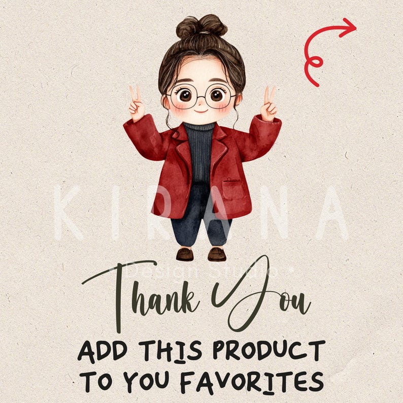 Cute Chibi Girl Clipart Set - 20 PNG Elements, Adorable Chibi ...