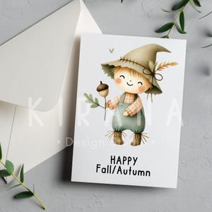 Happy Scarecrow Harvest Clipart | Fall Fun PNG | Harvest PNG Images ...