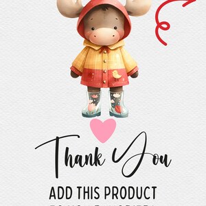 Rainy Day Buddies : Adorable Animals in Raincoats Clipart Set ...