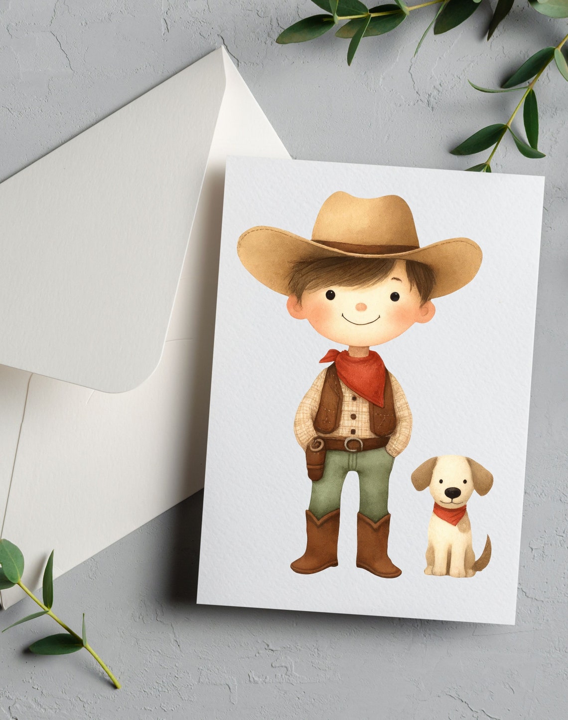 Little Cowboy Clipart, Baby Cowboy PNG, Wild West Clipart, Baby Western ...