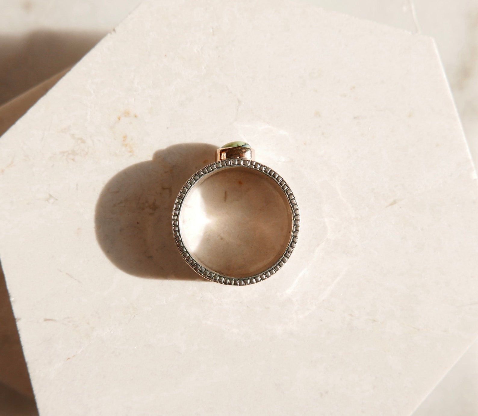 Variscite Ring Men's Ring Cross Ring Made in USA - Etsy