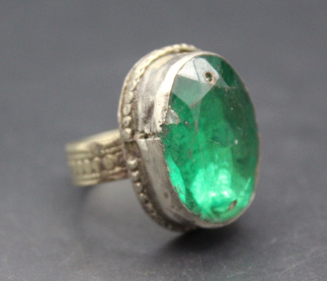 Afghan Ring, Traditional Alpaka Ring, Tribal Bellydance Adorable Ring ...