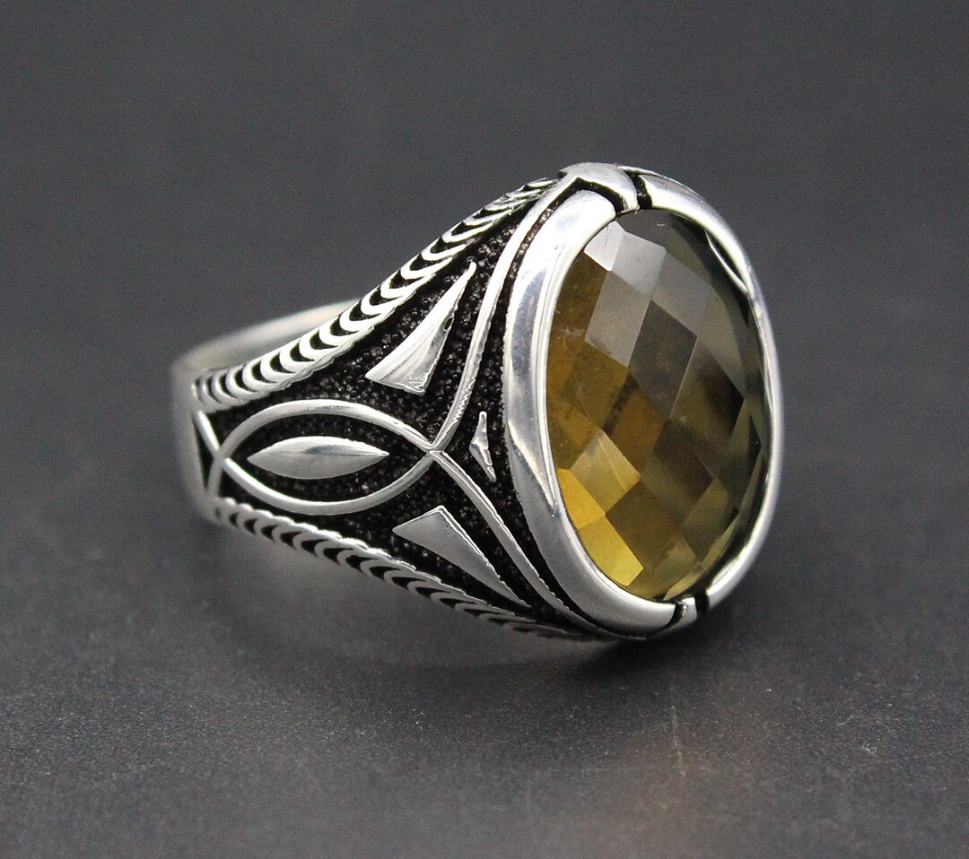 Turkish Jewelry, 925K Sterling Silver Ring, Beautiful Zultanite Stone ...