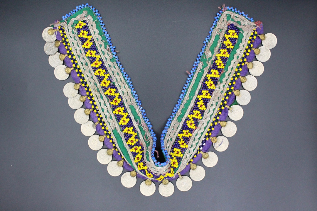 Afghan Fabric Coins Belt, Gypsy Costuming Banjara Belt, Kuchi Coin Belt ...