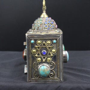 House Shapetzedakah Money Box Vintage Turkmen Money Box Carnelian ...
