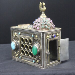 House Shapetzedakah Money Box Vintage Turkmen Money Box Carnelian ...