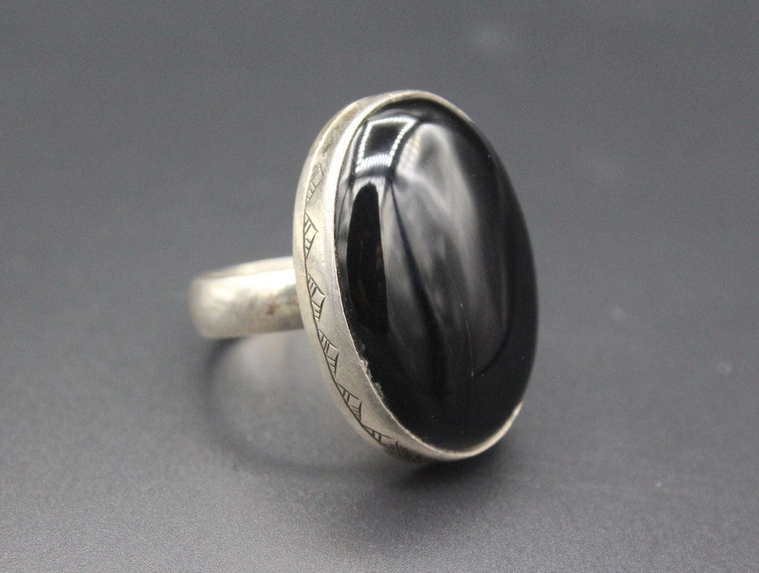 Moroccan Ring, Tuareg Jewelry, Handmade 925K Sterling Silver Berber ...