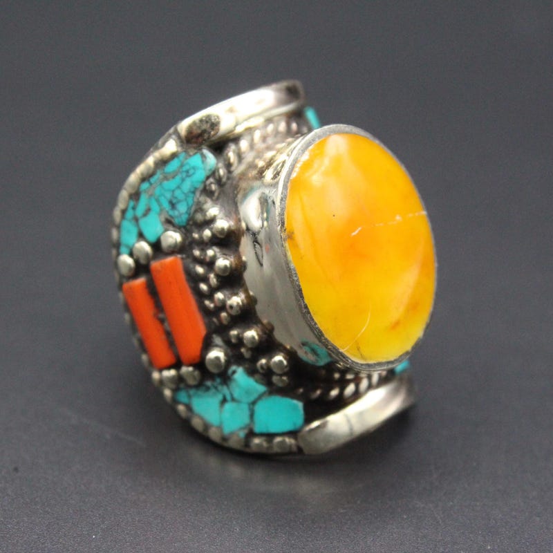 Tibetan Rings - Etsy