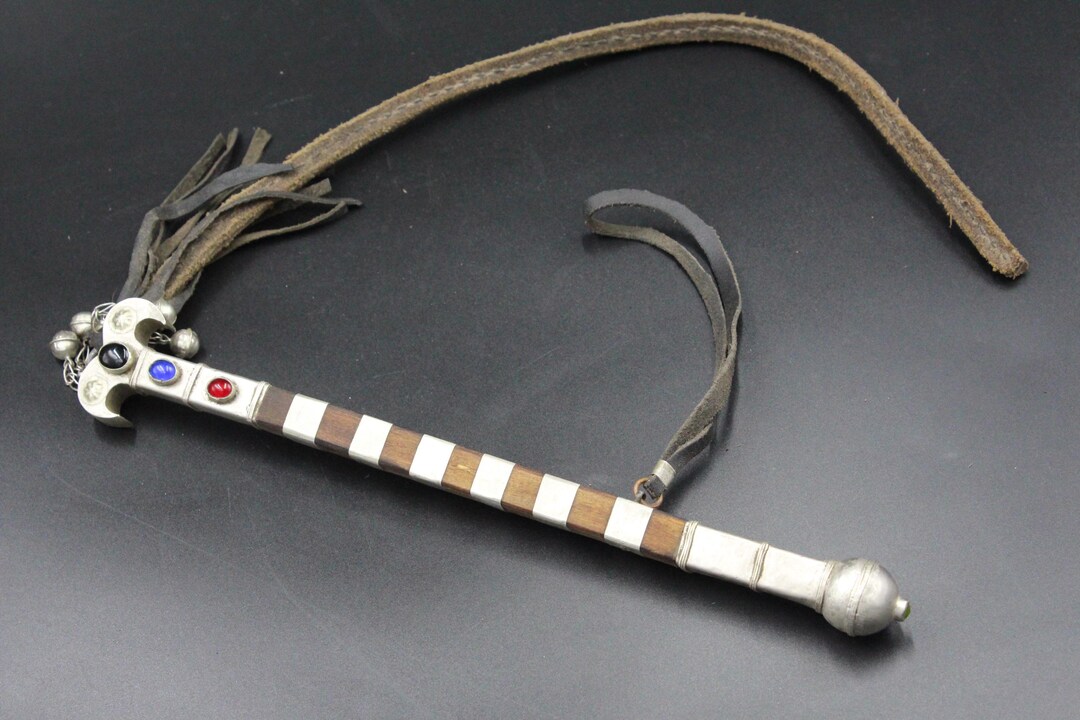 Afghan Traditional Alpaka Wooden Whips, Leather Horse Whips, Afghan ...