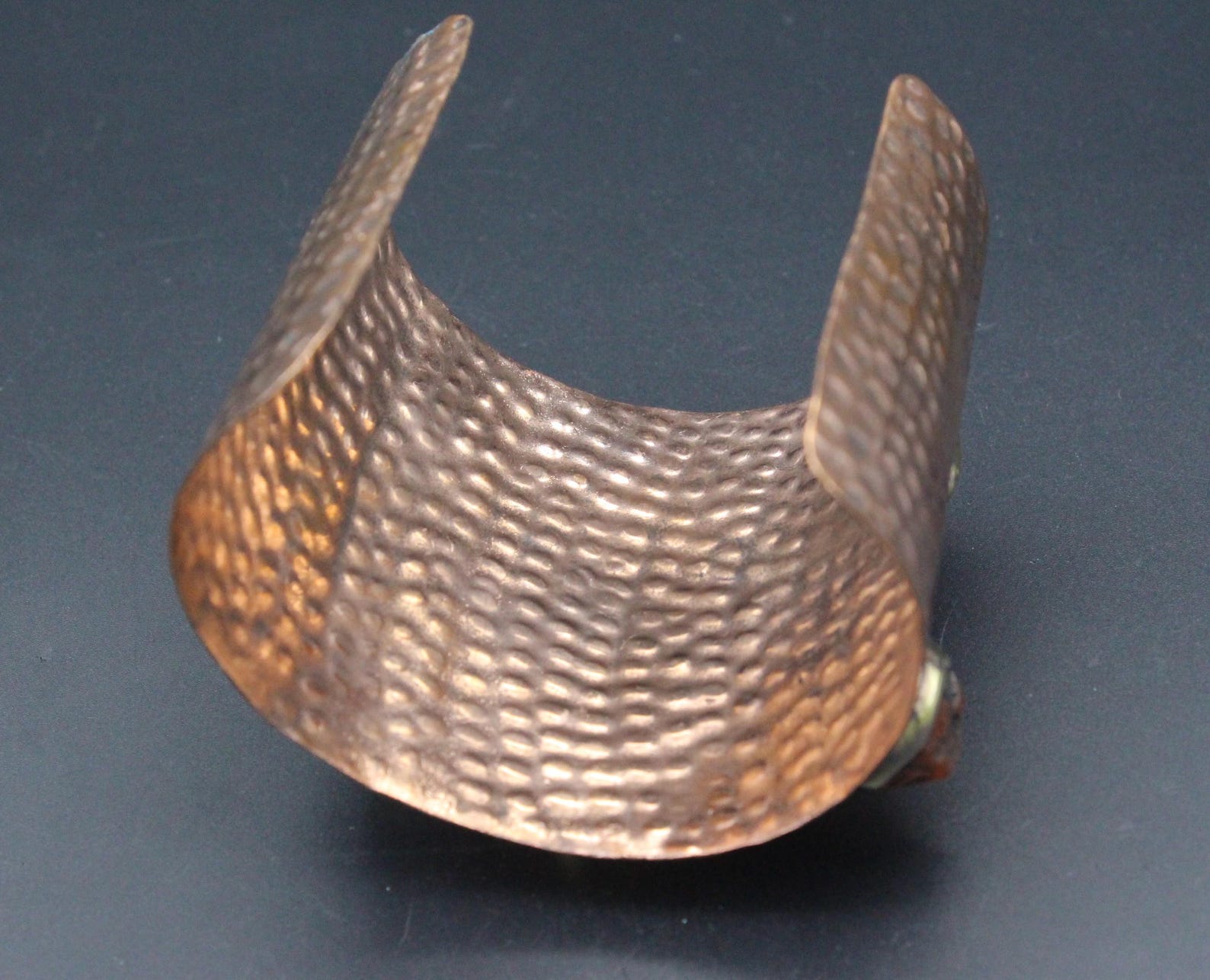 Afghan Cuff Bracelet, Handmade Bronze Cuff Bracelet, Colorful Gemstones ...