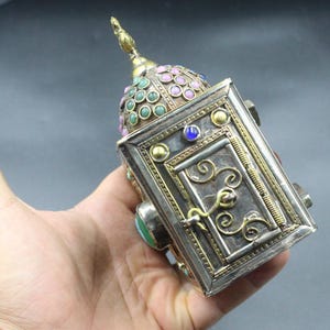 House Shapetzedakah Money Box Vintage Turkmen Money Box Carnelian ...