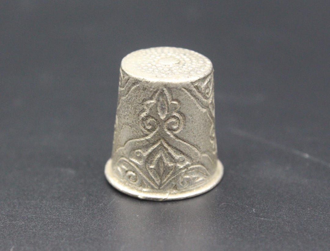 Afghan Thimble, Lovely Designs Alpaka Thimble, Sewing Thimbles, Finger ...