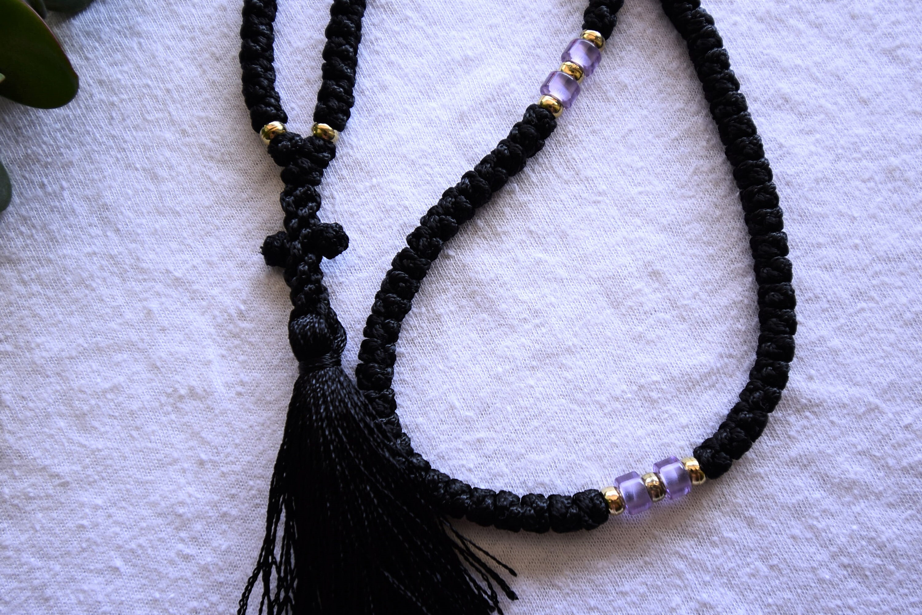 Orthodox Christian Komboskini Black Prayer Rope 1st - Etsy