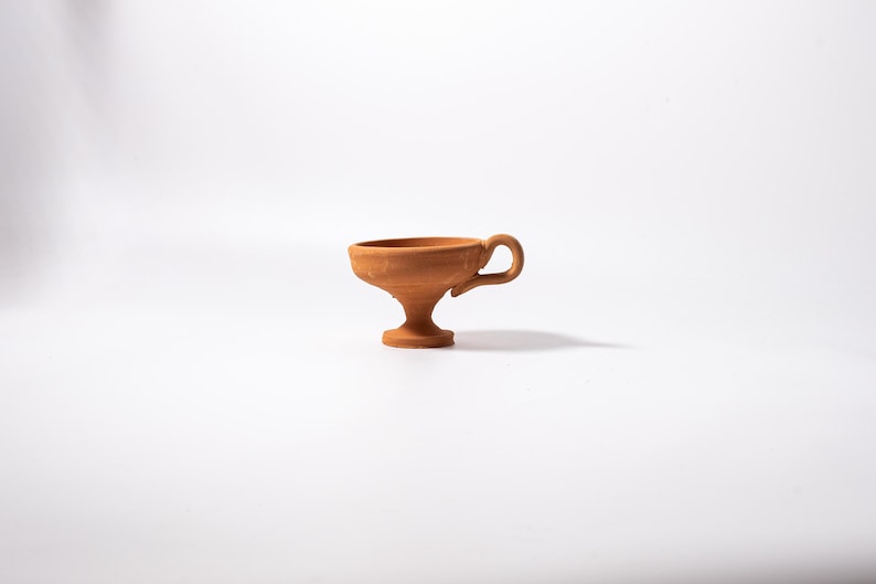 Plain Clay Incense Censer, Handmade Terracotta Thimiato, Religious ...